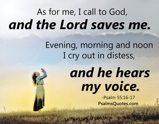 Praying Psalm 55 | Upward Ever...
