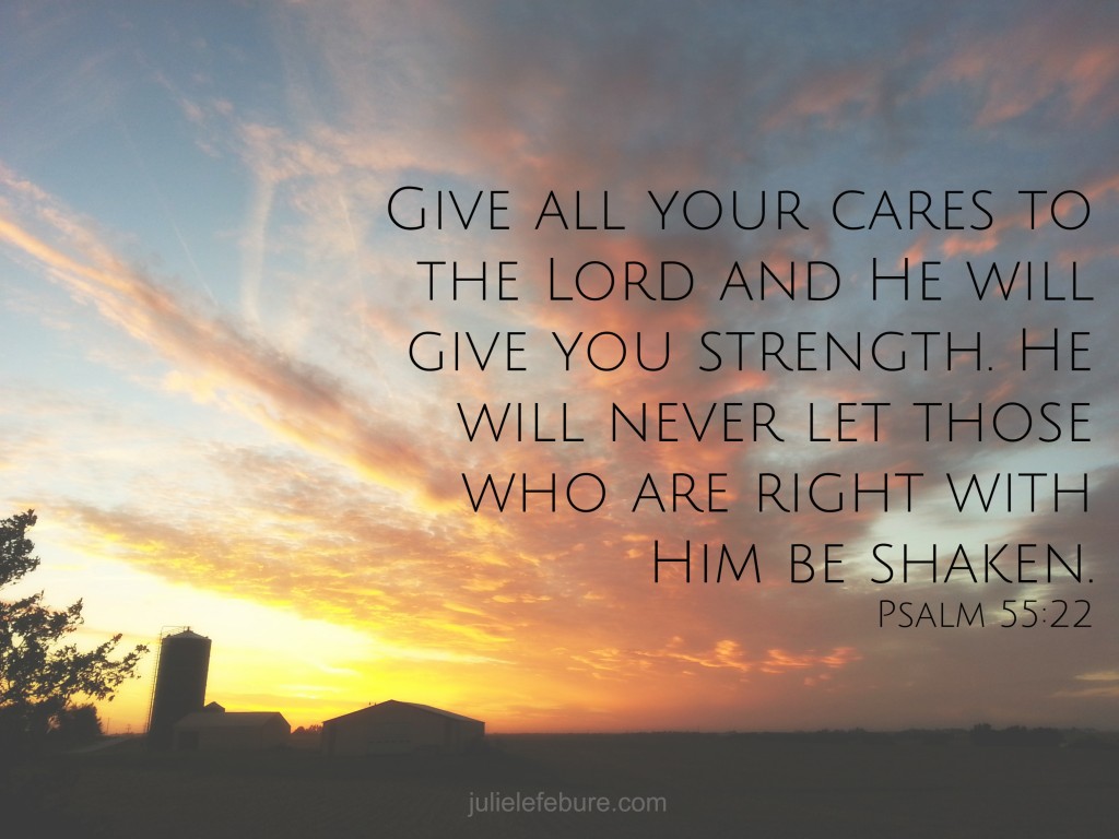 Praying Psalm 55 | Upward Ever...