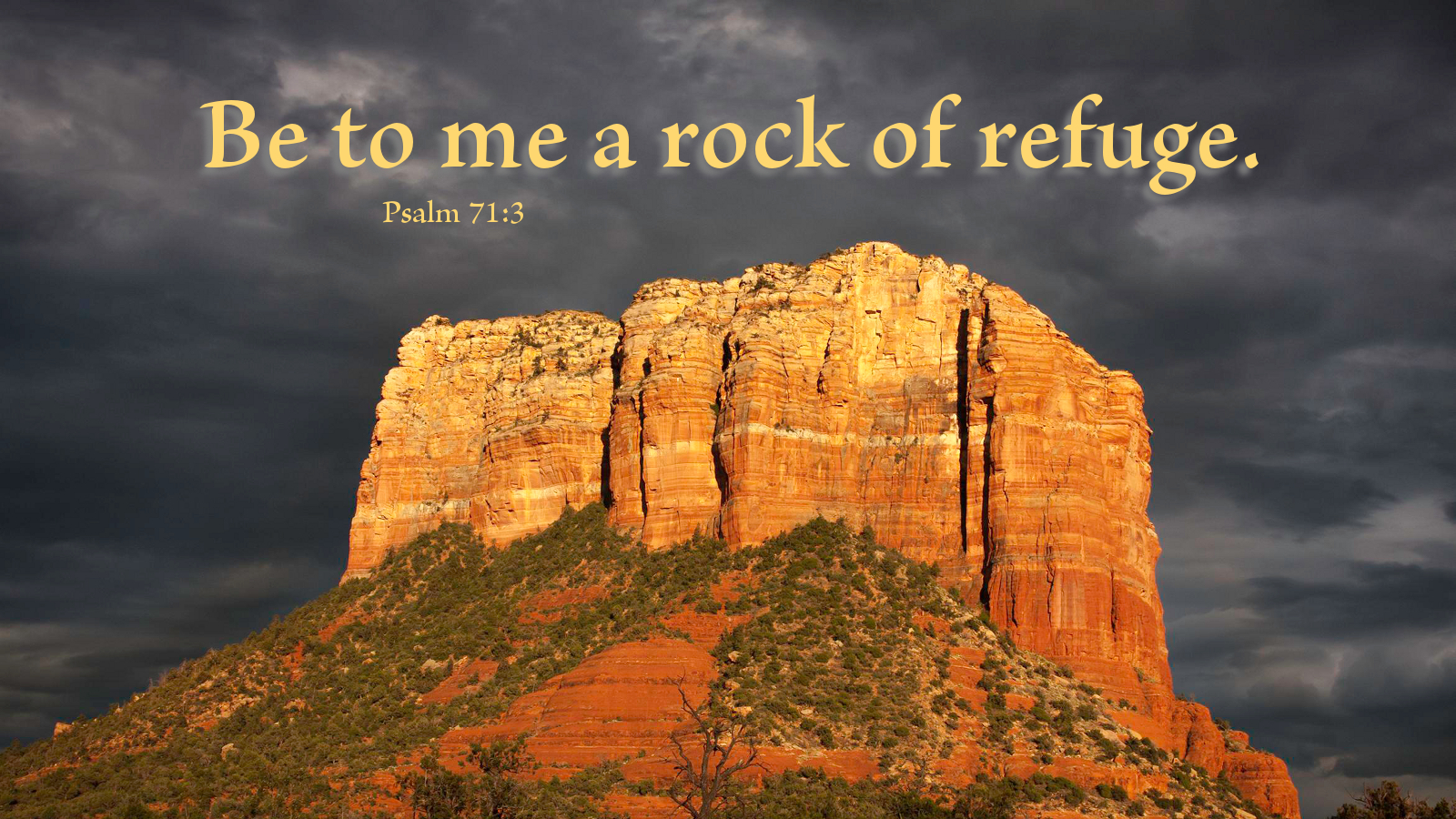 Psalm 71| God the Rock of Salvation | Upward Ever...