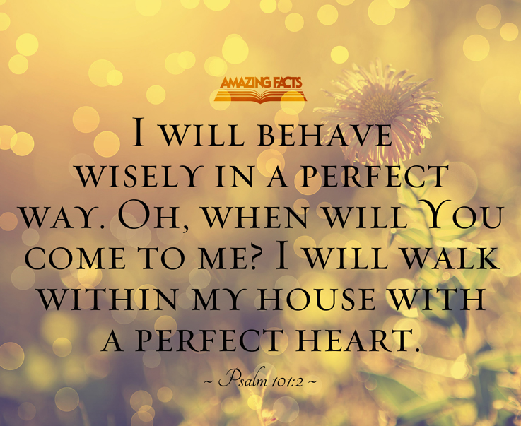 Psalm 101 | Promised Faithfulness to the Lord | Upward Ever...