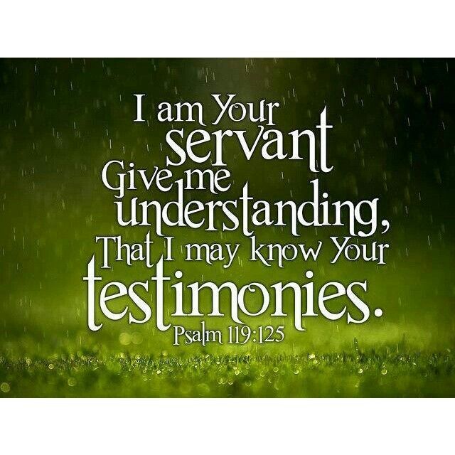 Psalm 119 | Give me understanding | Upward Ever...